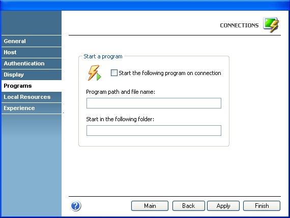 Programs
